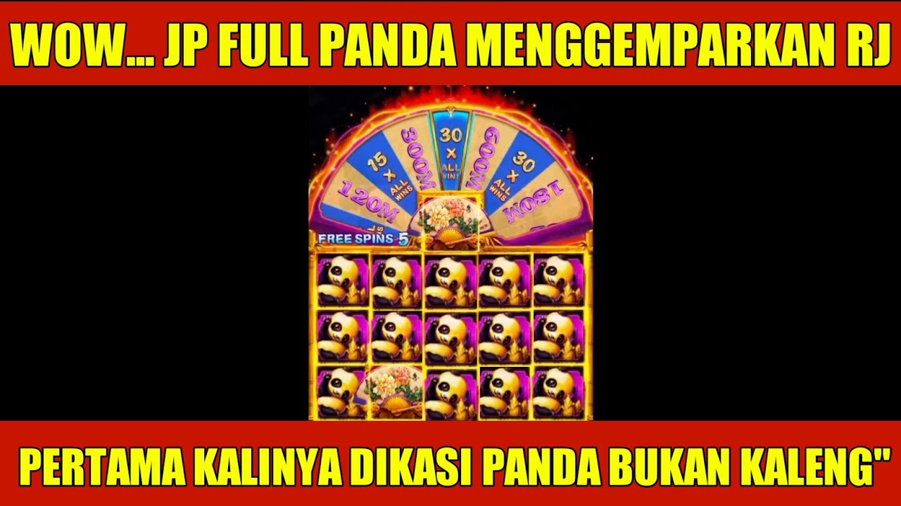 WOW... JP FULL PANDA 100X MENGGEMPARKAN REZEKI NOMPLOK - YouTube
