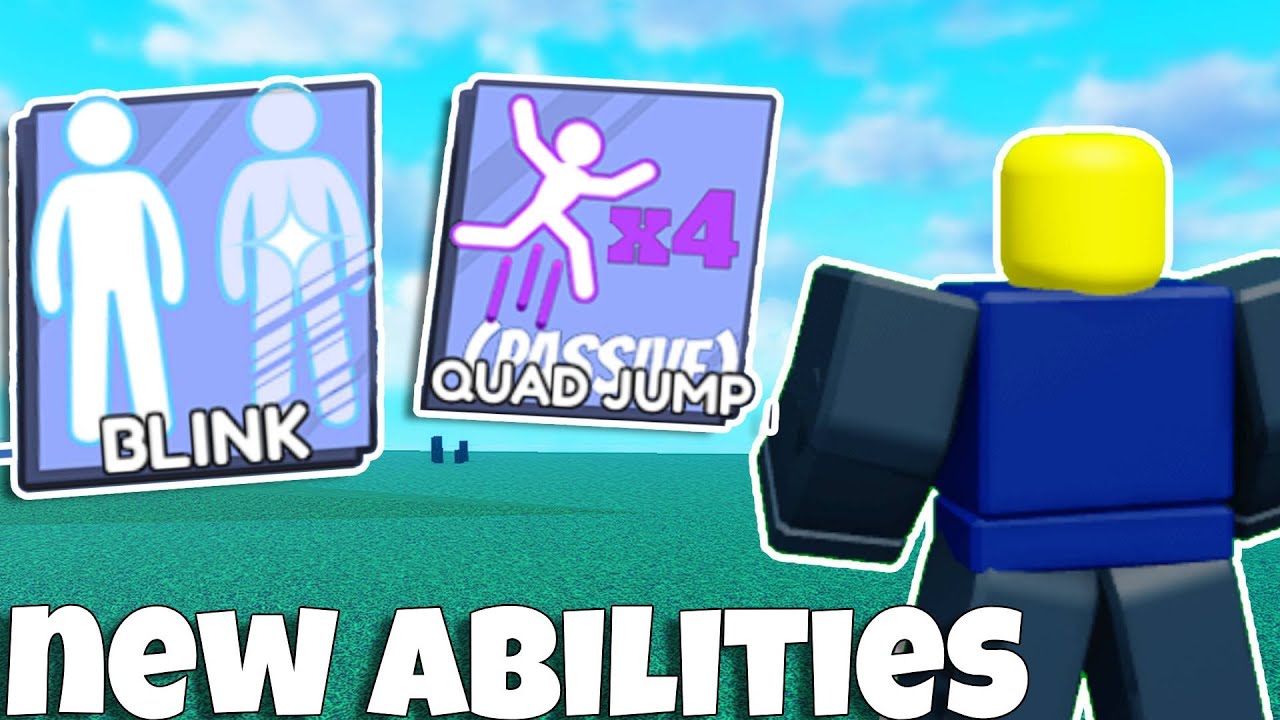 i Used the NEW BLINK AND QUAD JUMP ABILITY in Blade Ball!.. - YouTube