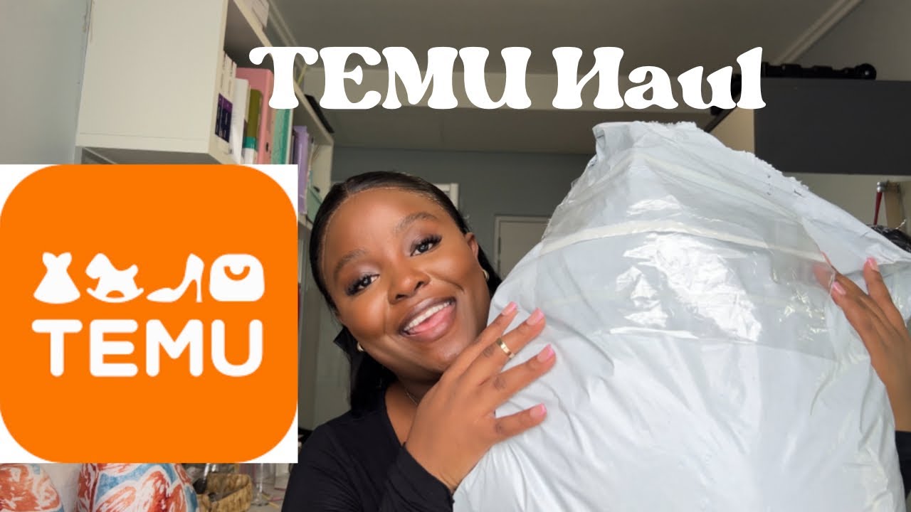 temu haul & review 💗 customs and logistics explained | South African 🇿🇦 ...