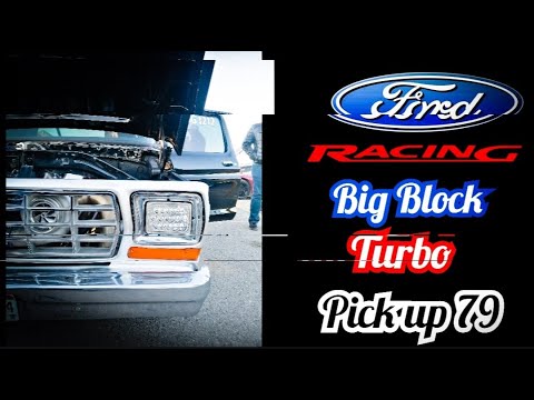 8 seg en 1/4 de milla, ford pick-up 79 big block big turbo/ BBF /Ford ...