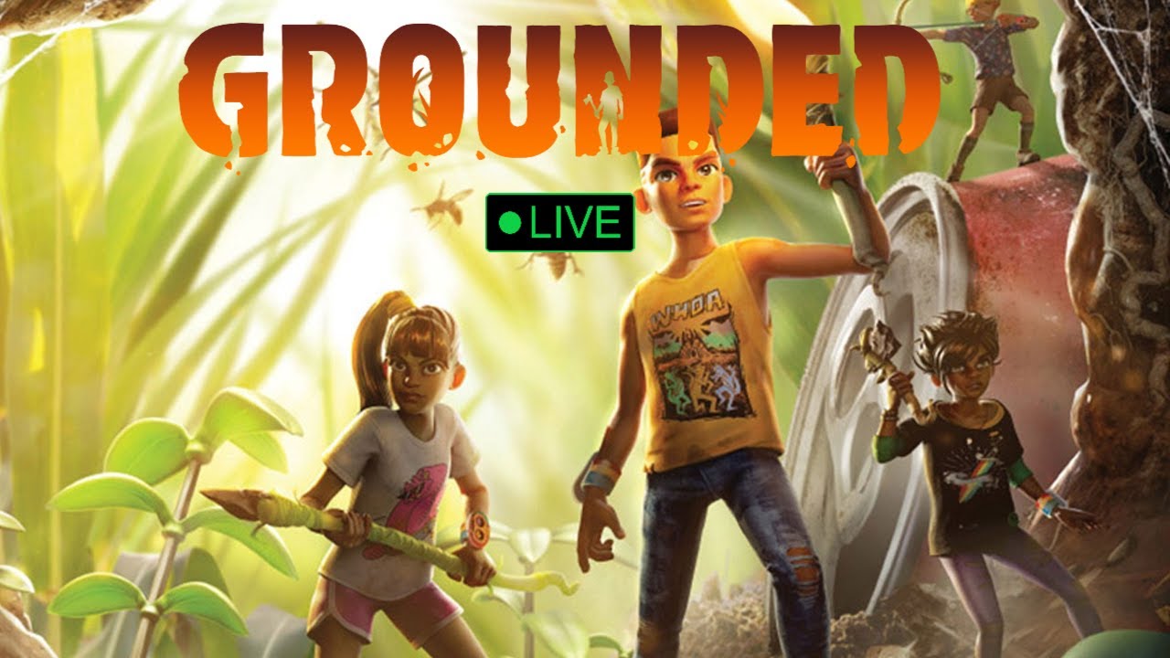 Grounded Live - Bugs are HUGE! (PC) Gameplay Stream - YouTube