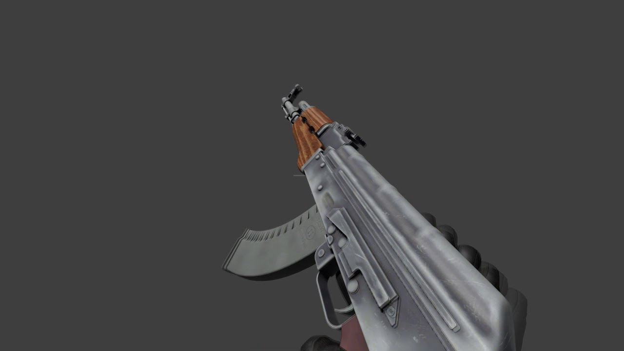 ak 47 animation. - YouTube