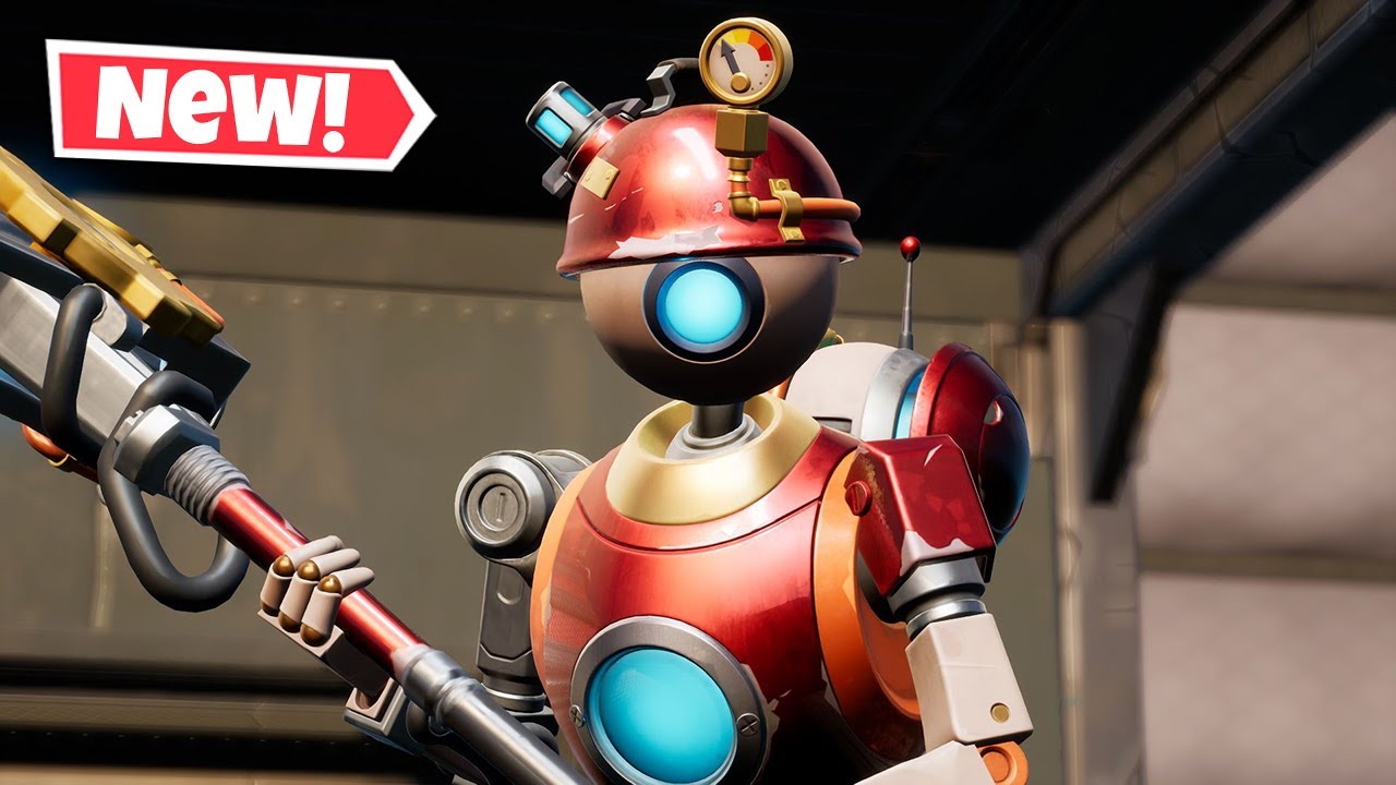 New MECHA-POP Skin Gameplay | Fortnite Battle Royale - YouTube