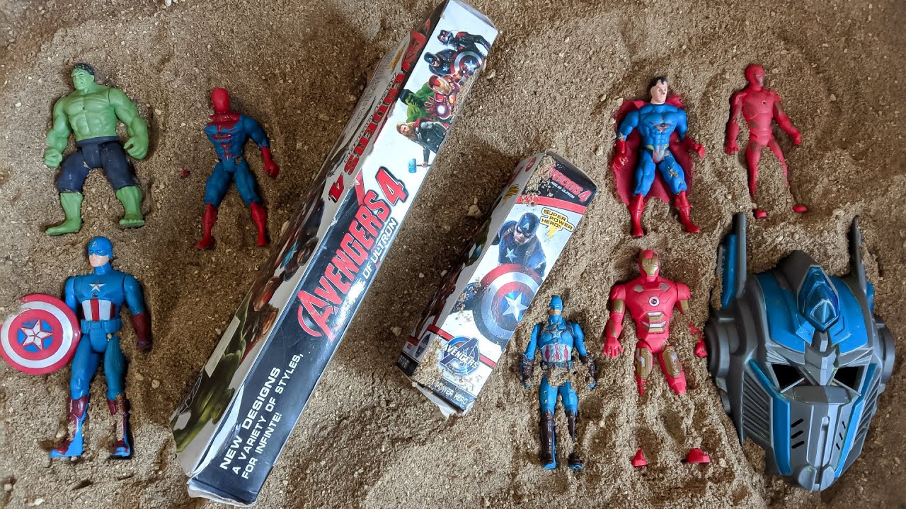 Hunting Superhero Avengers Spiderman, Captain Amerika, Hulk, Ironman ...
