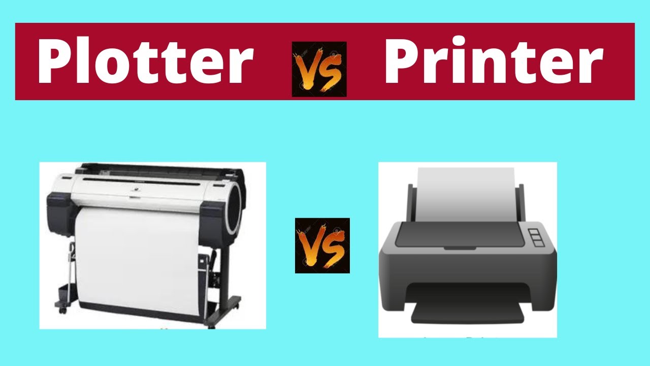 What Is Difference Between Plotter And Printer YouTube What Is Difference Between Plotter And Printer YouTube