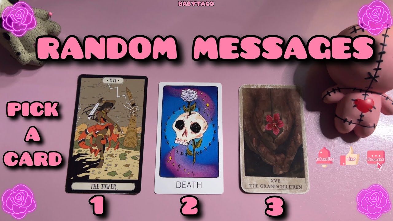 RANDOM MESSAGES 🔮 PICK A CARD #tarot #allsigns - YouTube