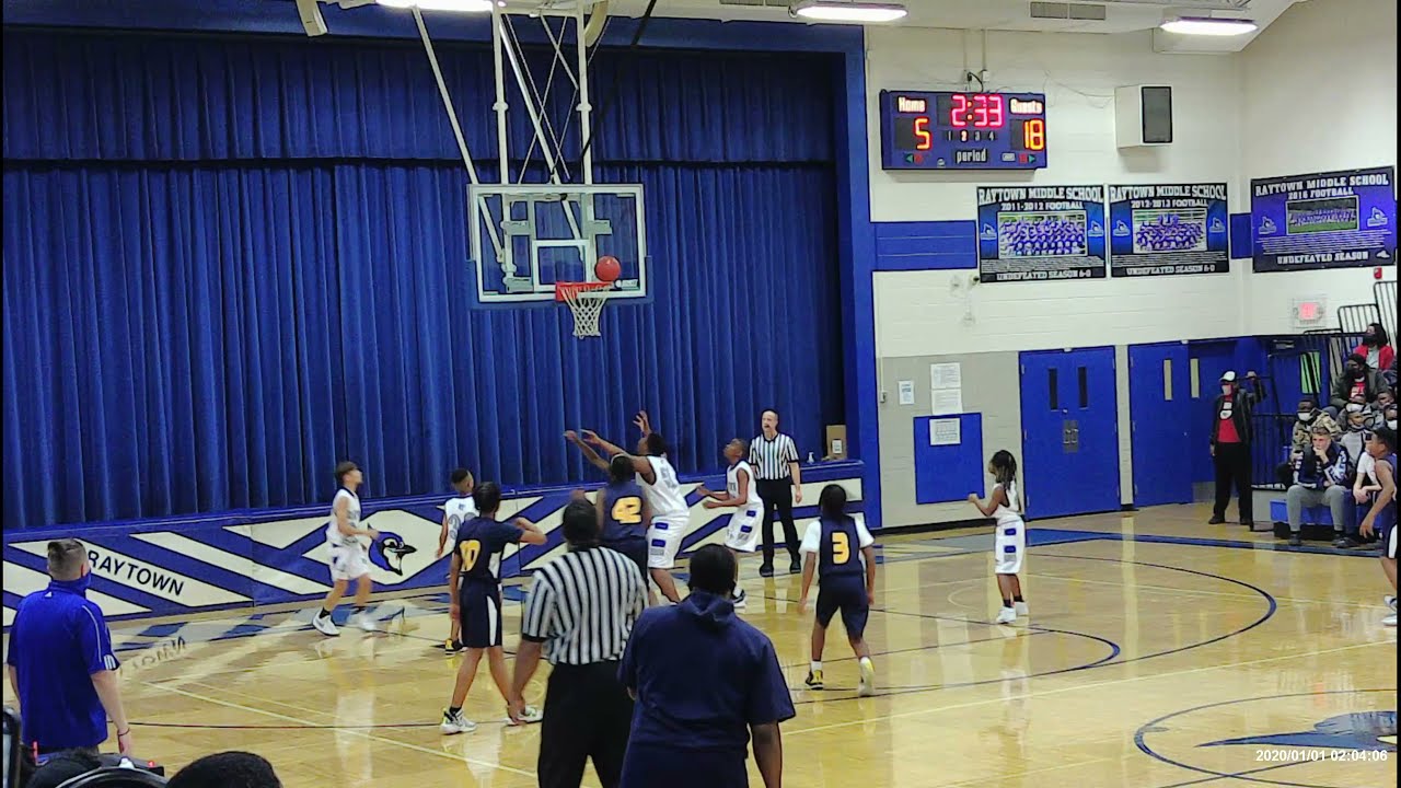 Grandview Middle School vs Raytown Middle School JBJ #34 footage 2021 ...