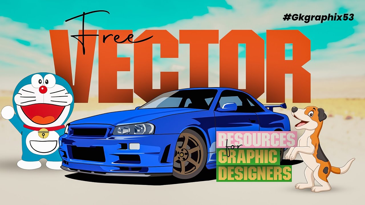 Free Vector Resources for Graphic Designers | #gkgraphix53 - YouTube