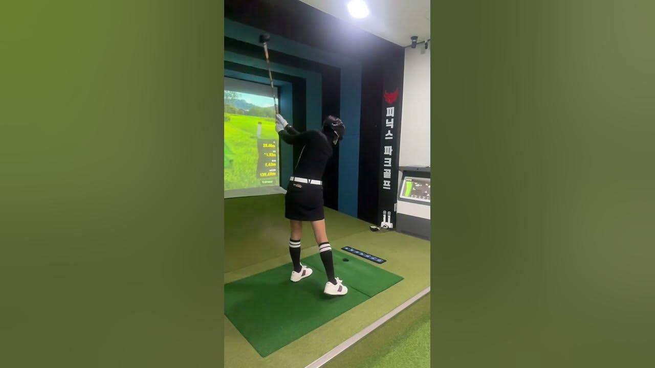파크골프 스윙 슬로우 모션 3탄 파크골프자세 파크골프스윙 파크골프티샷 스크린파크골프 스크린파크골프장 구미스크린