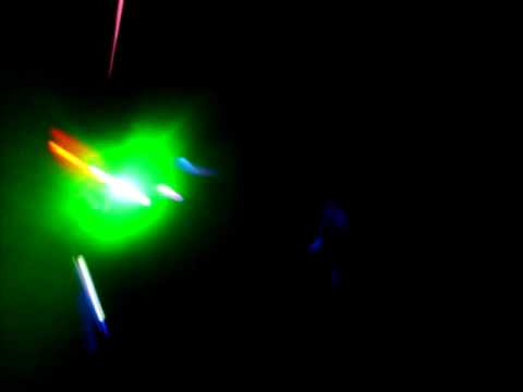 Bubblesaur(Me) Getting A Lightshow From Spinn - YouTube