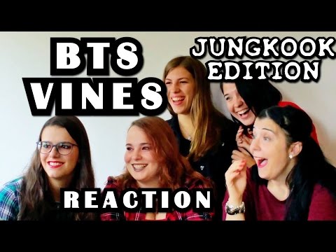 BTS VINES [JUNGKOOK EDITION] reupload Reaction [Credits and link for the real video bellow]