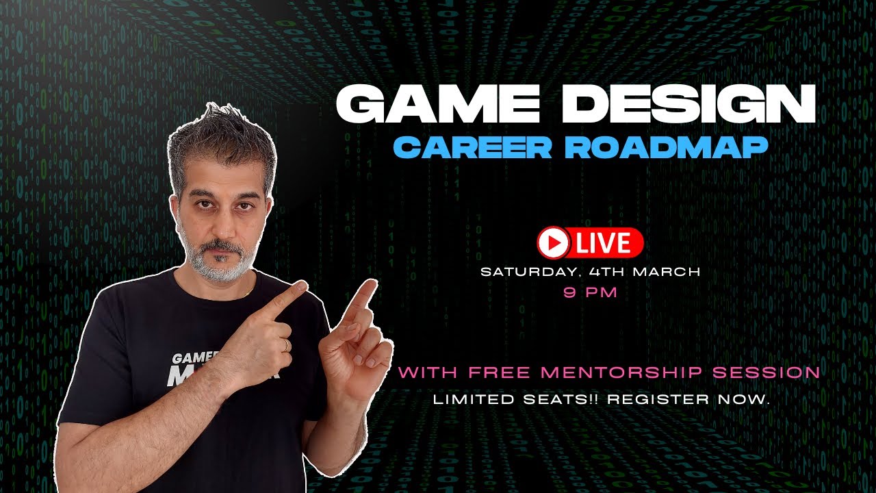 Game Design career roadmap LIVE - YouTube