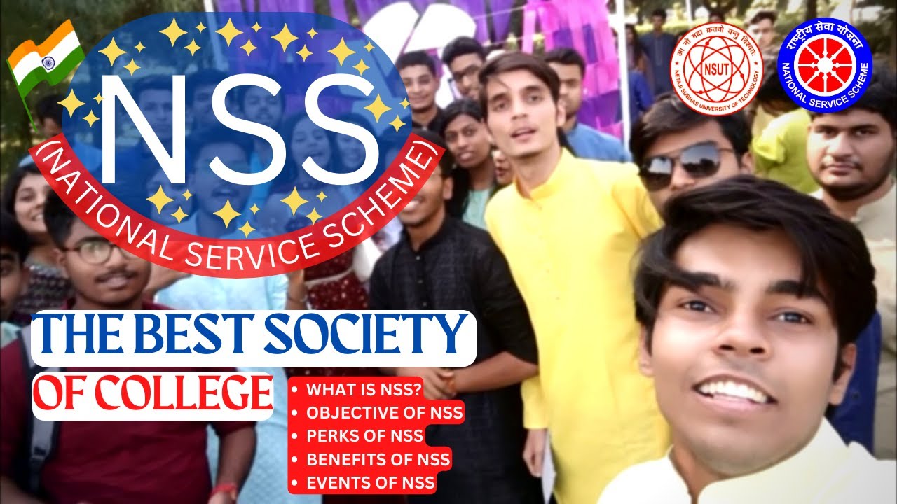 All About NSS || The Best College Society || NSS NSUT CELL - YouTube