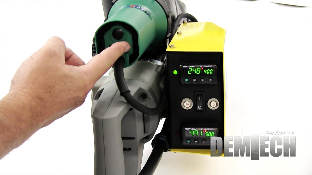 PRO-X Extrusion Welder | DEMTECH - YouTube