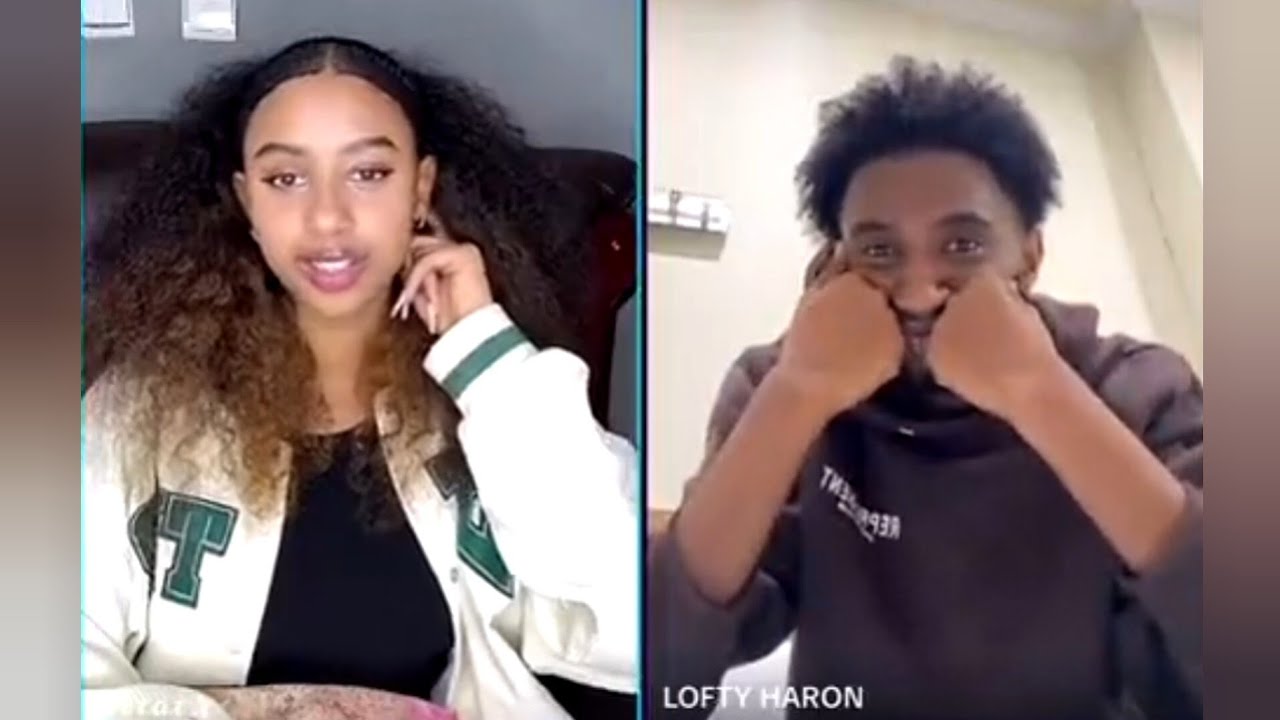 🛑 ሜላት እና ሀሮን አያየሁክ ነው ማውራት ምፈልገው🥺🥺 #habesha @lofty_haron - YouTube