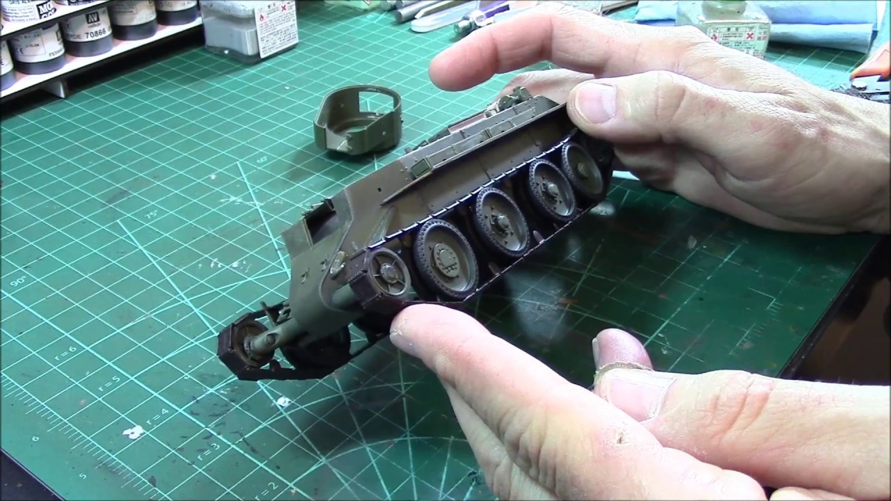 TAMIYA BT 7 BUILD REVIEW PART 2 - YouTube