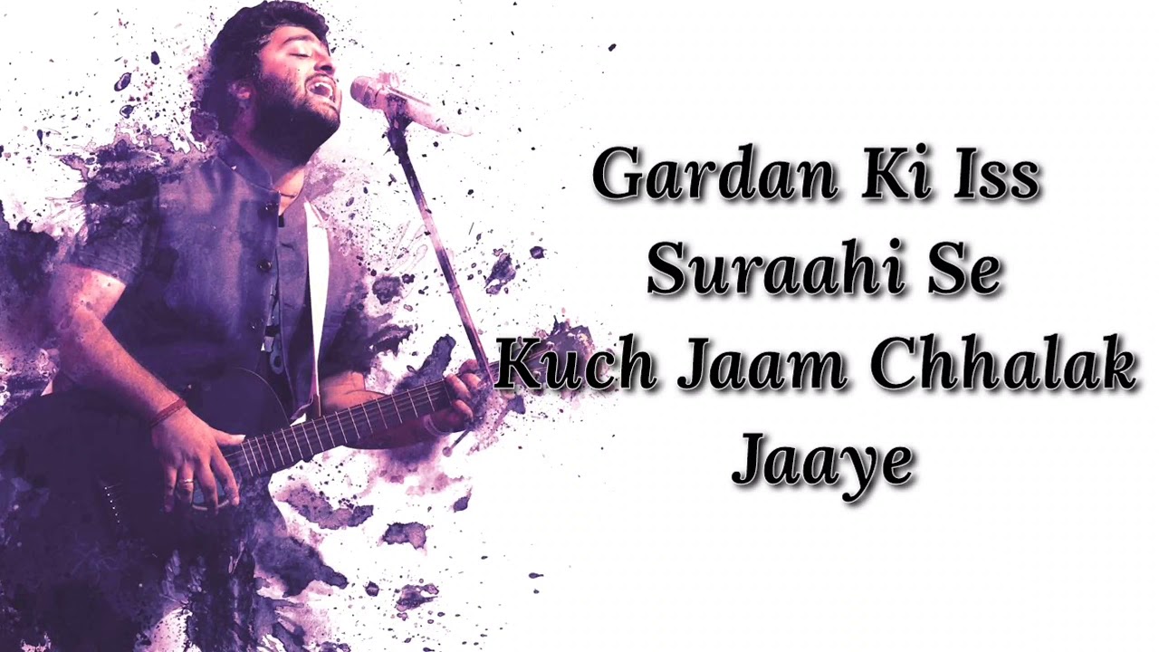 Maine Socha Ke Chura Loon Lyrics | Phir Se | Arijit S , Shreya G ...