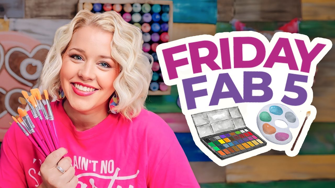 🎉 Friday Fab 5: Summer Vibes + Sweet Surprises! 🎨 - YouTube