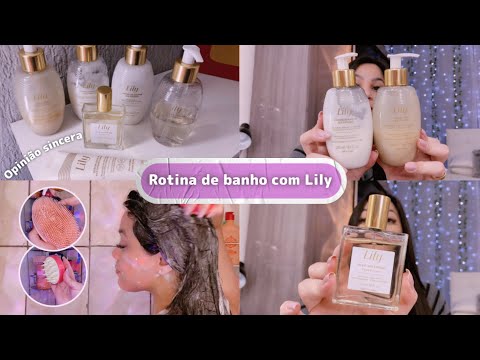 Rotina de banho com LILY O'Boticário ✨ opinião sincera sobre os produtos | Thamires Lima