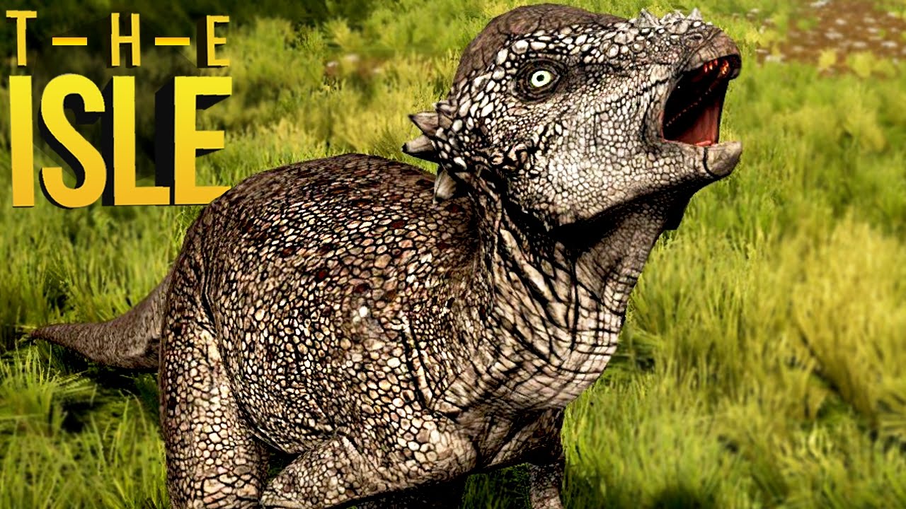 The Isle Realismo - Papai Pachy, Ataque De Allosaurus! | Família ...