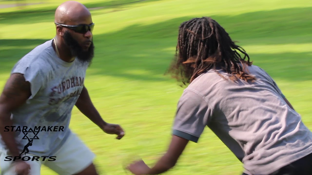 Jaron Wilson Defensive Back Drill - YouTube