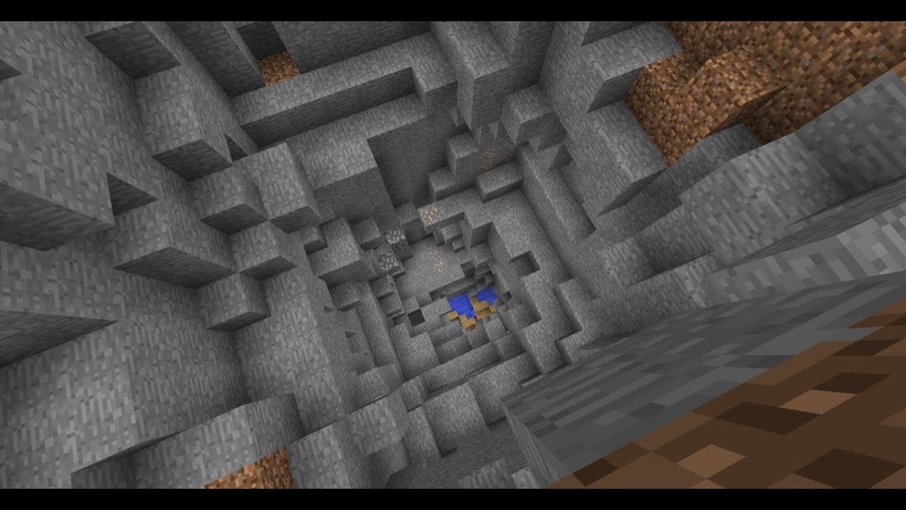 Digging a Very Large Hole in Survival Minecraft For 3 Hours - YouTube