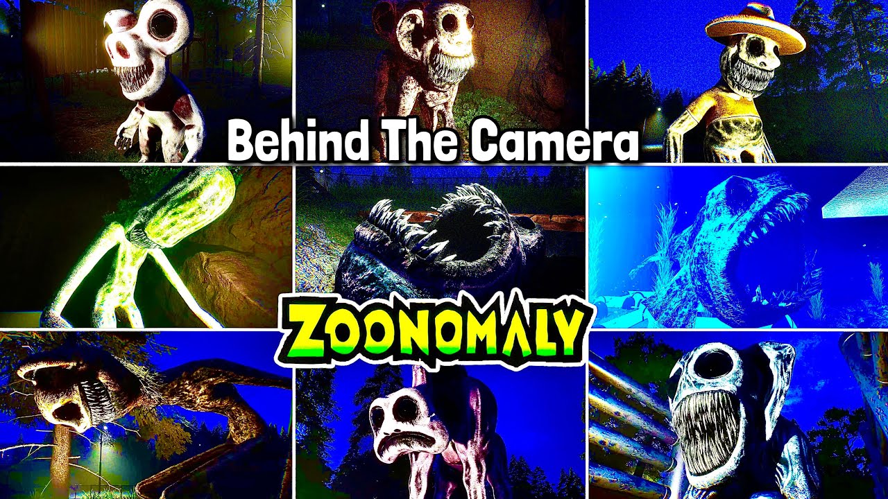 ZOONOMALY- All Jumpscares Behind The Camera Scenes (4k60fps) - YouTube