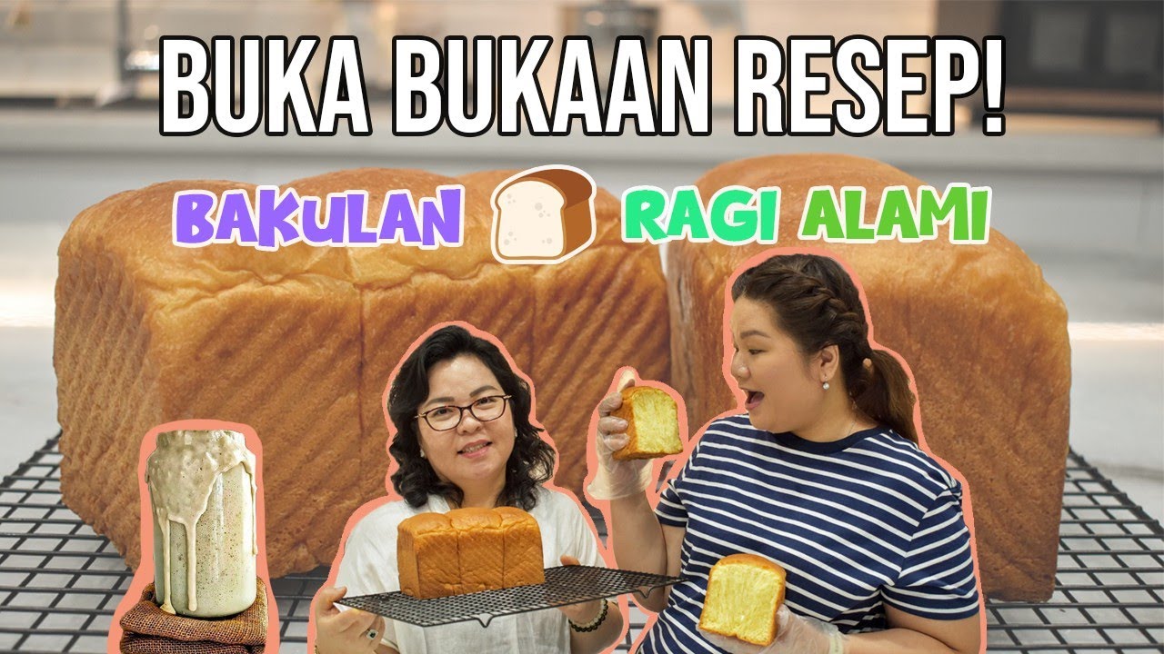 Bikin roti dengan ragi buatan sendiri! 😆😁 - YouTube