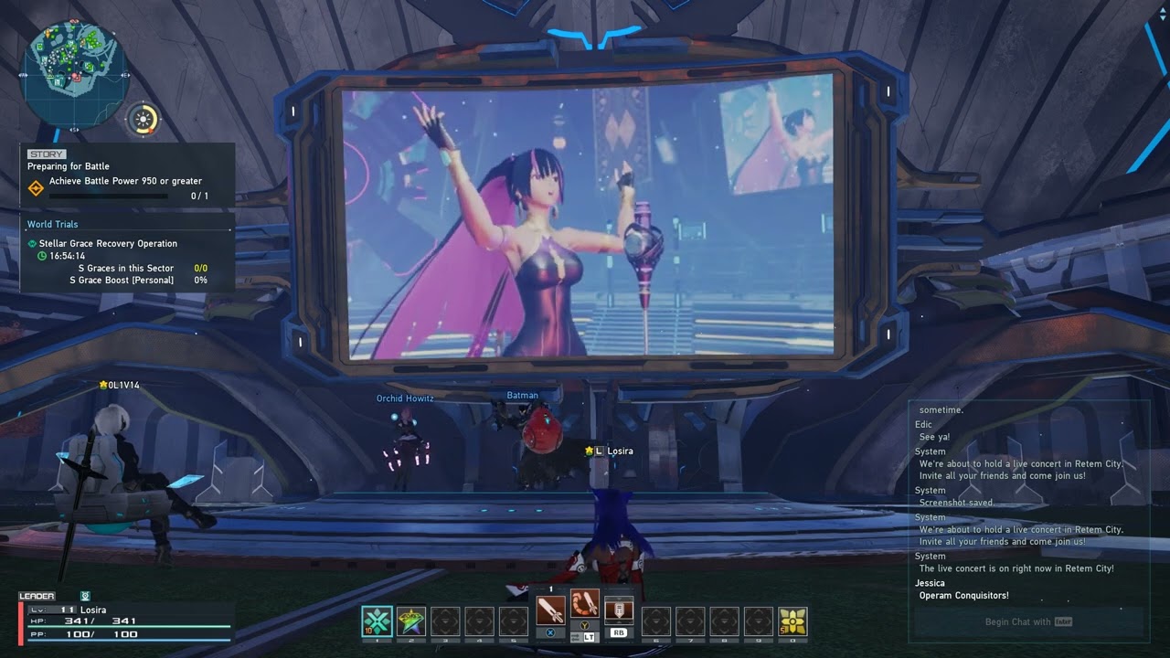 PSO2: Nadereh Full Concert - Song of War: Against Fate and Song of ...