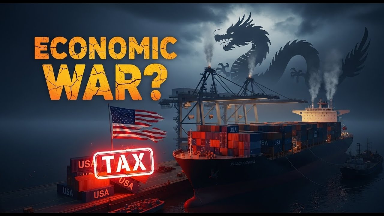 China's New Port Tax: The Economic War on US Shipping - YouTube
