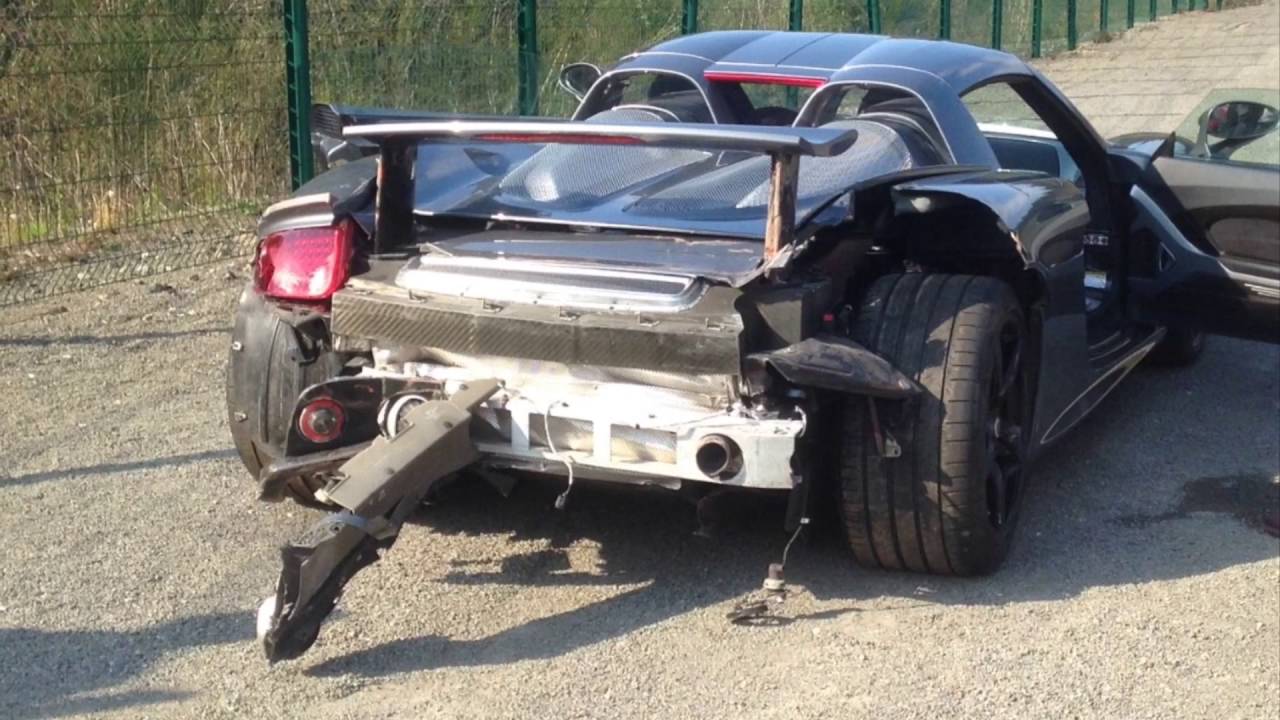PORSCHE CARRERA GT CRASHED !!!! - Spa Porsche Days 2016 - YouTube