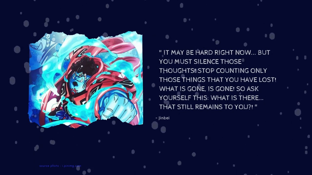 One Piece Jinbei Quotes