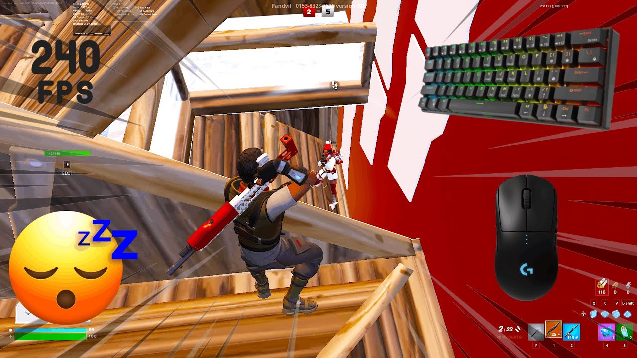 RK61 60% Mechanical Keyboard ASMR😴Satisfying Fortnite Brown Switch🤩| 240FPS Smooth - YouTube