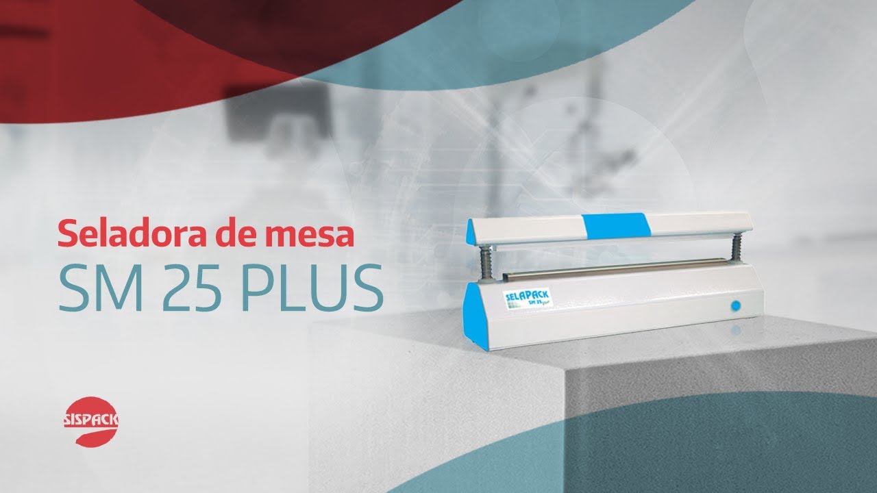 Seladora de mesa - Selapack SM 25 Plus - YouTube