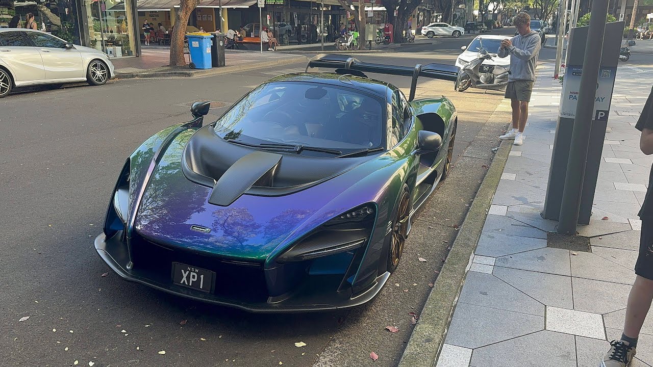 1 OF 3 MCLAREN SENNA XP AT DOUBLE BAY! (My Best Day of Car Spotting Yet ...