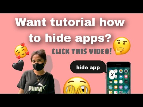 Tutorial how to hide apps on your mobile phone 👌 , fast and easy ‼️ ...