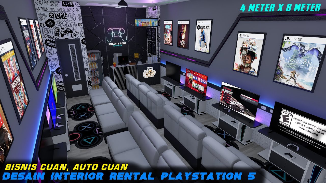 BISNIS CUAN, AUTO CUAN / INTERIOR RENTAL PS 4x8 METER - YouTube