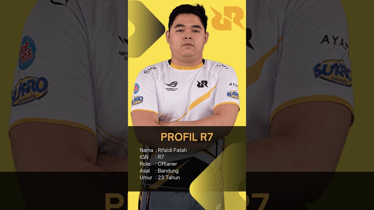 Biodata RRQ R7 - YouTube