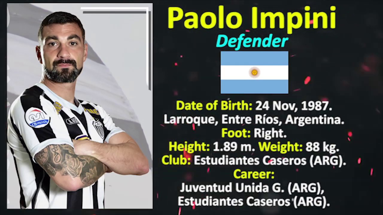 Paolo Impini Defender Argentina - YouTube