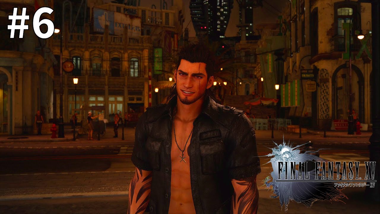 大都市レスタルムで観光【FF15】#6 - YouTube