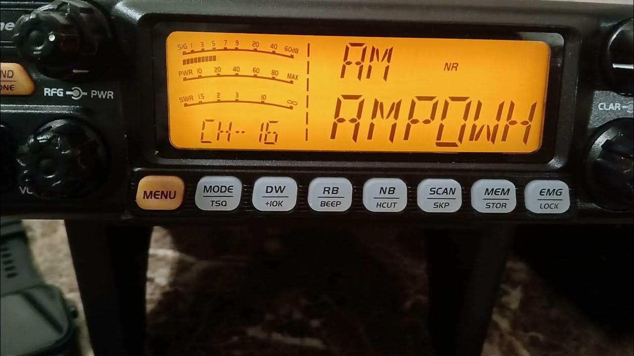 Anytone 5555 n2 service menu and modulation settings (change at your own risk) - YouTube