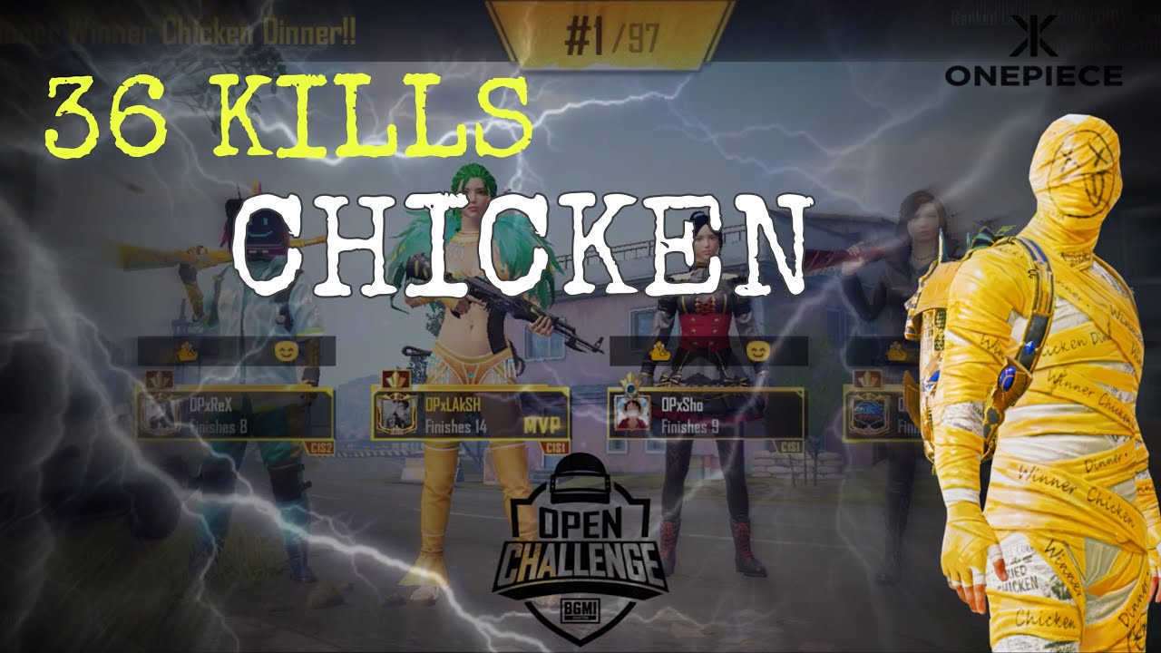 BMOC IN-GAME QUALIFIER 🔥|| CROWN TIER 36 KILLS WWCD TEAM ONEPIECE || 1 ...