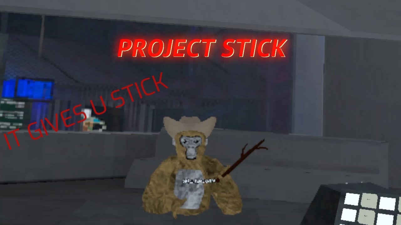This gives u the mod stick from gorilla tag | side quest - YouTube