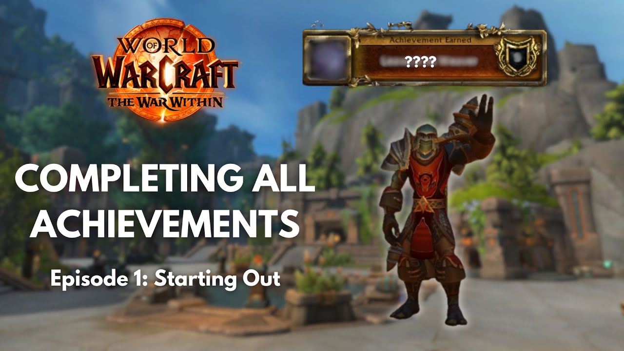 Completing All Achievements - Overachiever - Episode 1: Starting Out ...
