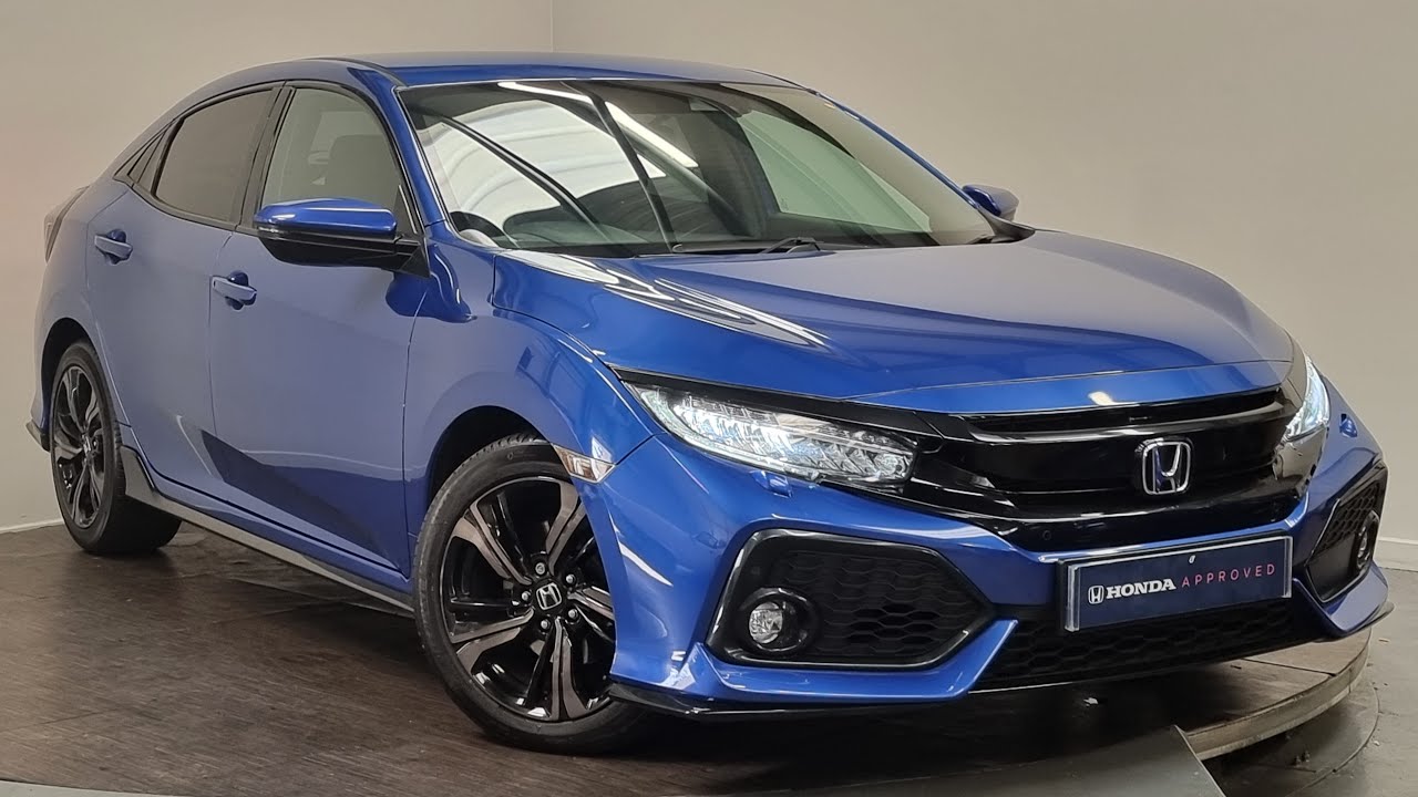 Honda 2019 Civic 1.5 VTEC Turbo GPF Sport CVT Euro 6 (s/s) 5dr ...