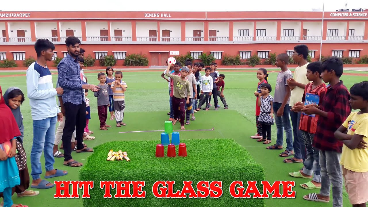 Hit the Glass Game: Fun Village Games (PART-2) - YouTube