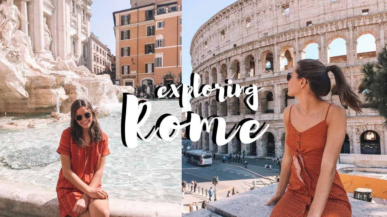 exploring rome, italy! | spring break vlog pt. 3 - YouTube