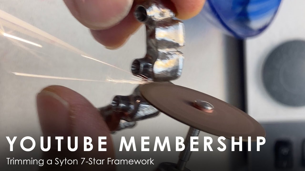 Trimming a Syton 7-Star Framework - YouTube