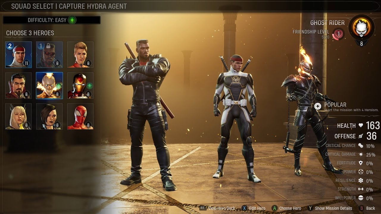 Marvel's Midnight Suns- Mission Capture Hydra Agent (random#01) - YouTube