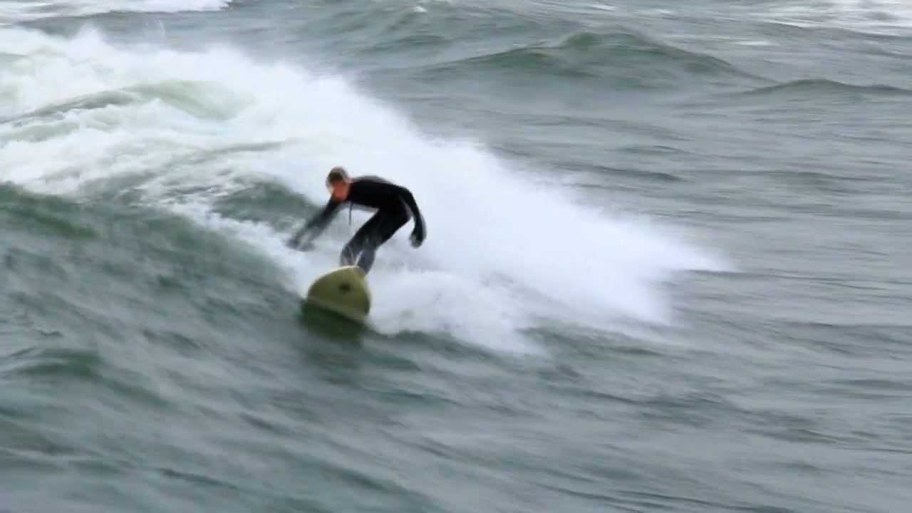1-7ft Waves Holland Michigan Surfing - YouTube